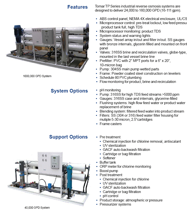 Southwest Water Treatment.com: Saltless Commercial Reverse Osmosis Systems